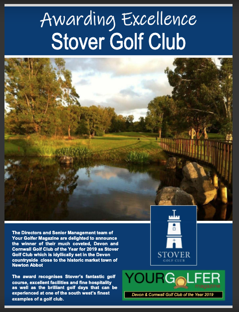 AN AWARD FOR STOVER GOLF CLUB :: DevonGolf